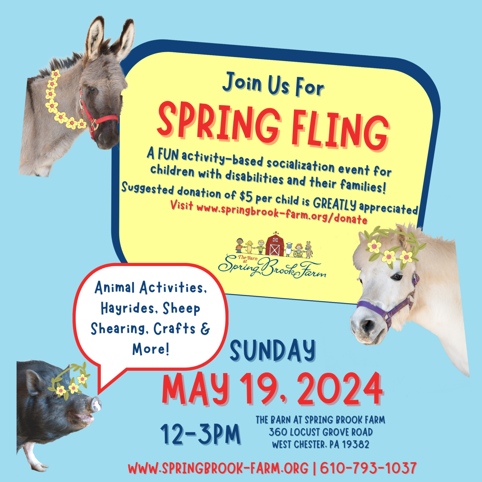 SPRING FLING - The Barn at Spring Brook