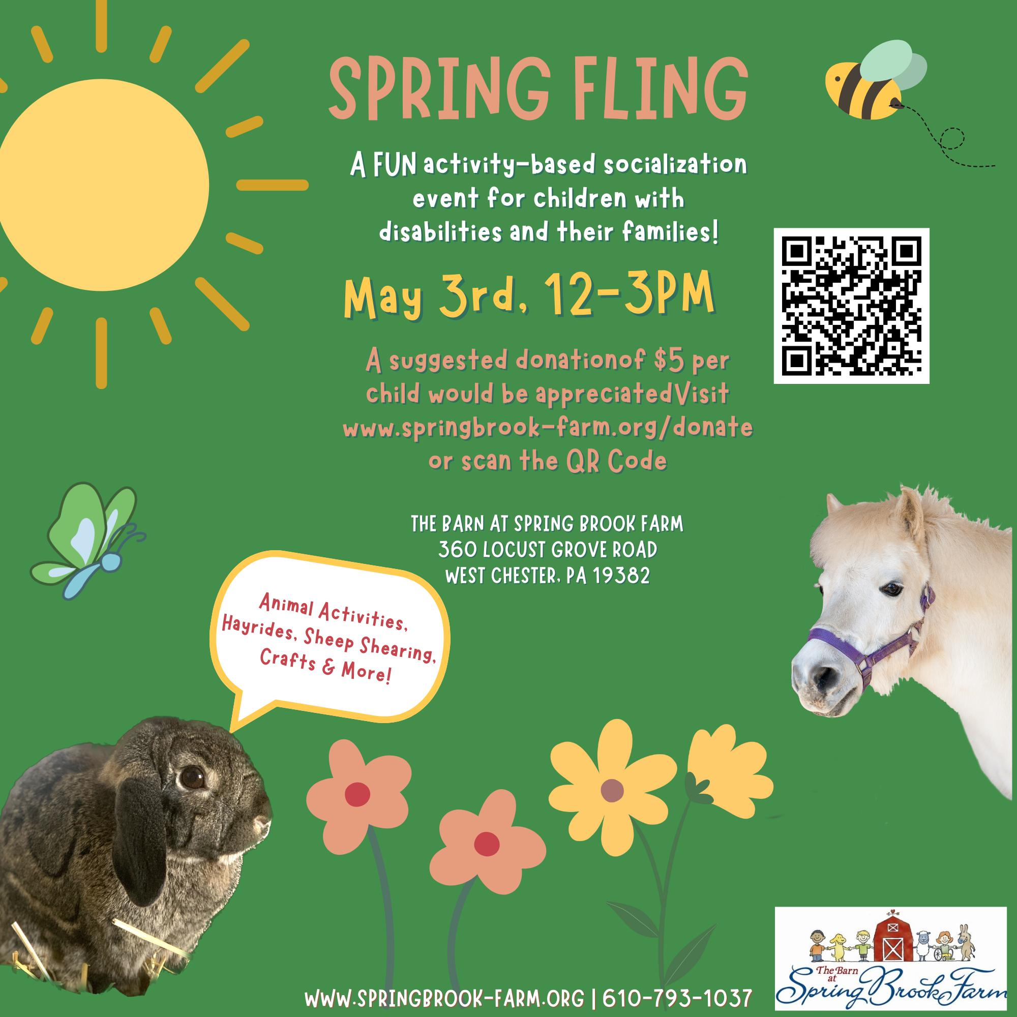 2025 Spring Fling Flyer - The Barn at Spring Brook